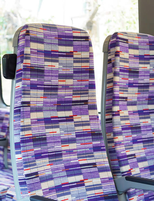 Camira moquette featured on Transport for London's Elizabeth Line