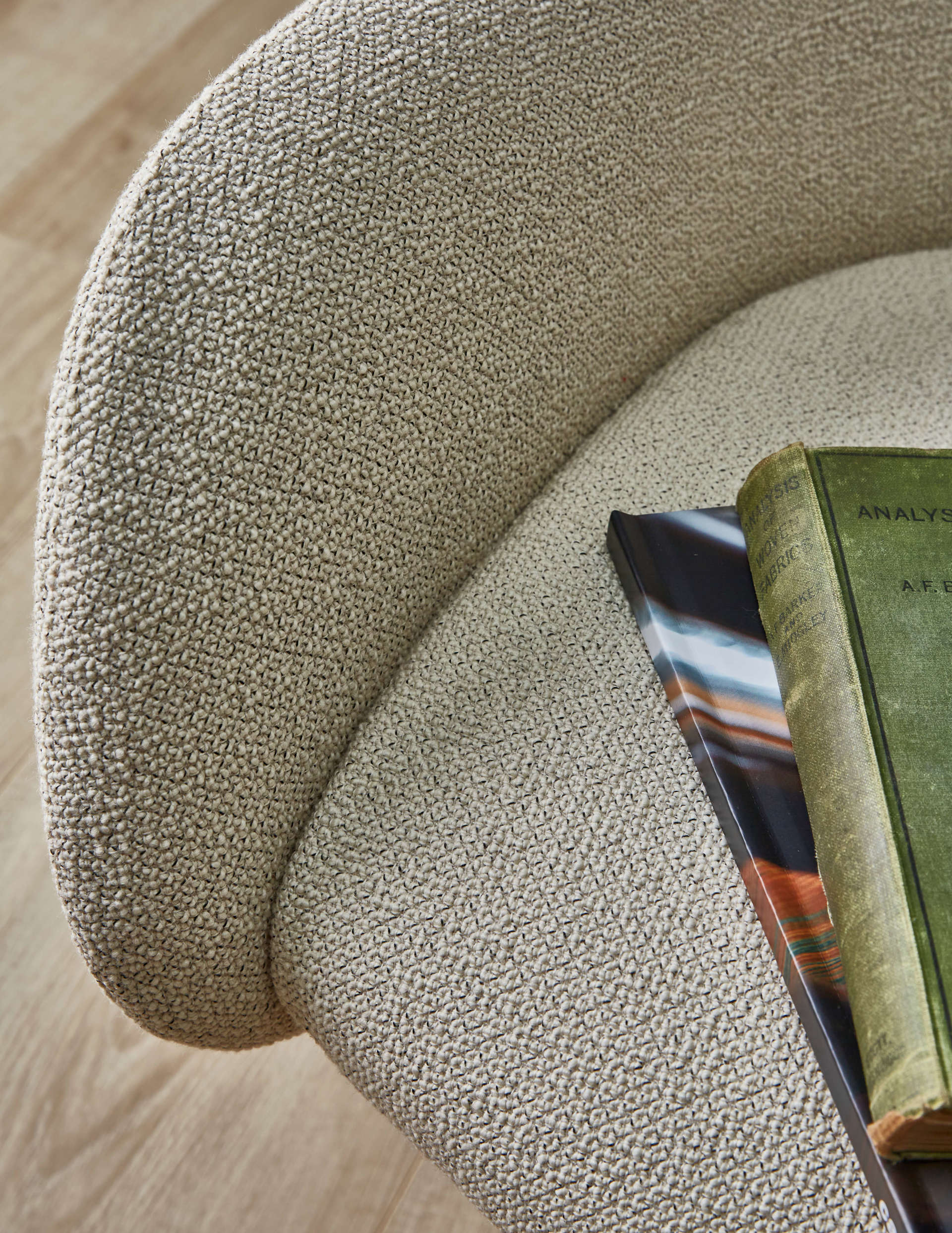 Yoredale - Wool Boucle Fabric For Upholstery